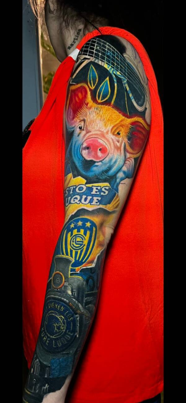 "No lo entenderían": La belleza que lleva al "Kure Luque" en la piel