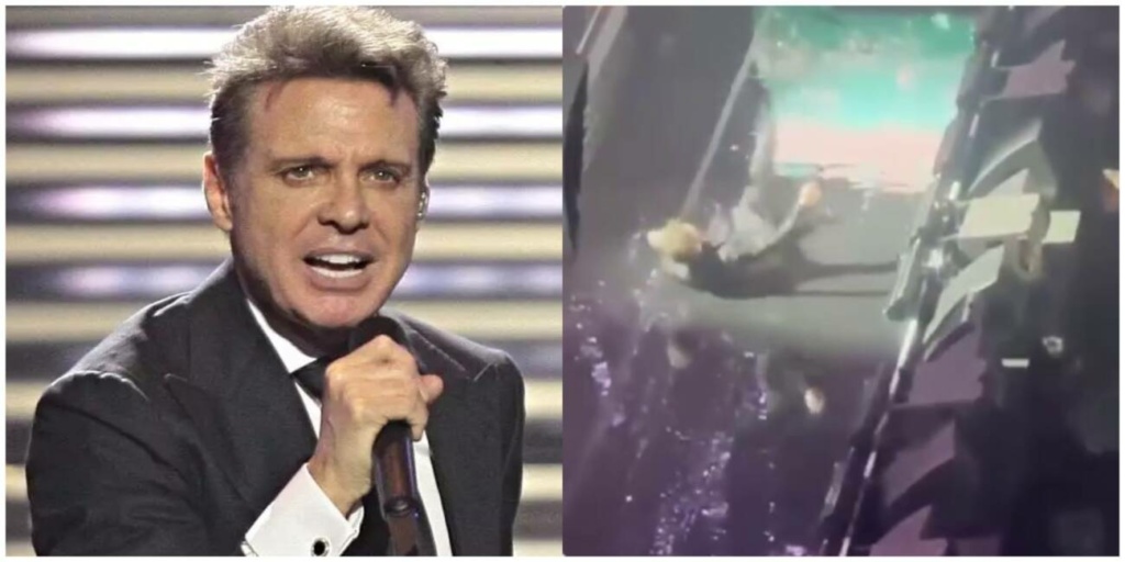 [video] ¡shiplé Luis Miguel Cayó En Pleno Concierto Pero El Sol Se